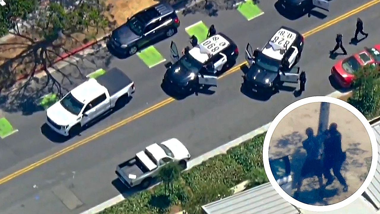 Police chase ends after Los Angeles man wanted for elder abuse throws ...