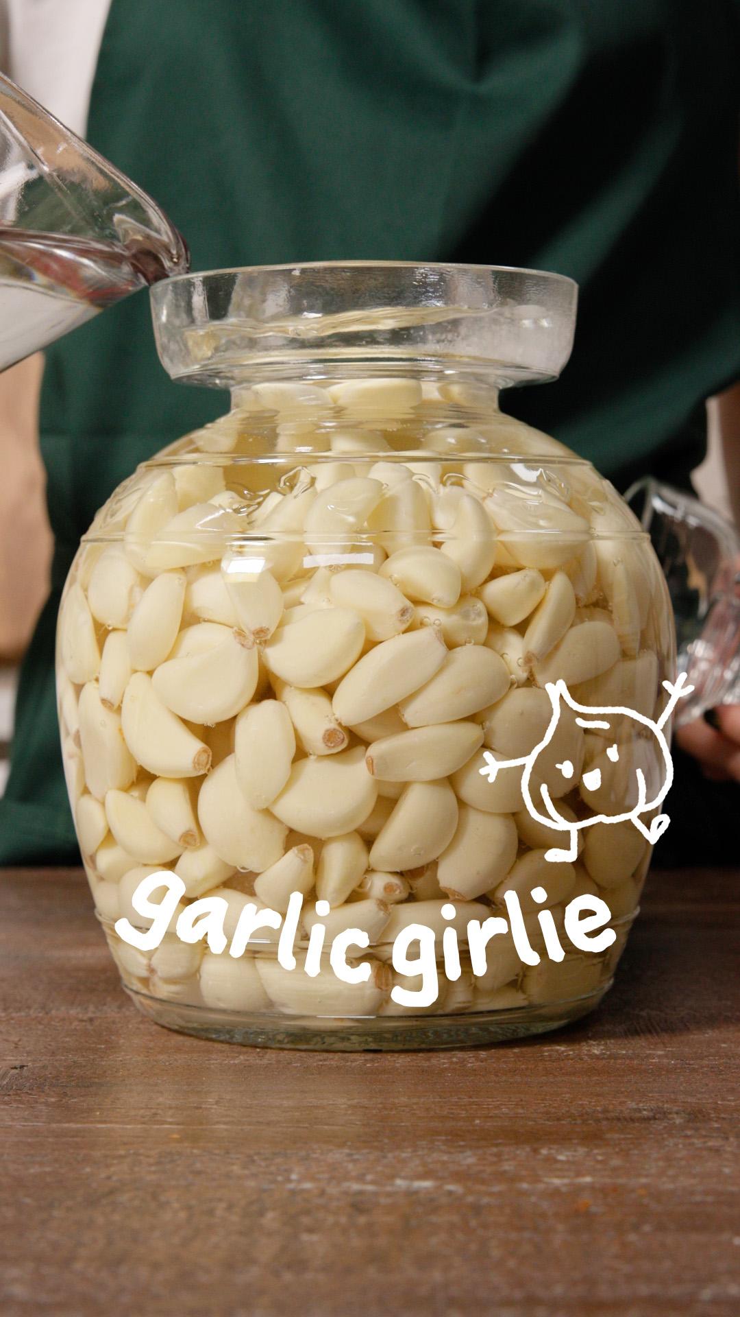 500 Clove Korean Pickled Garlic
