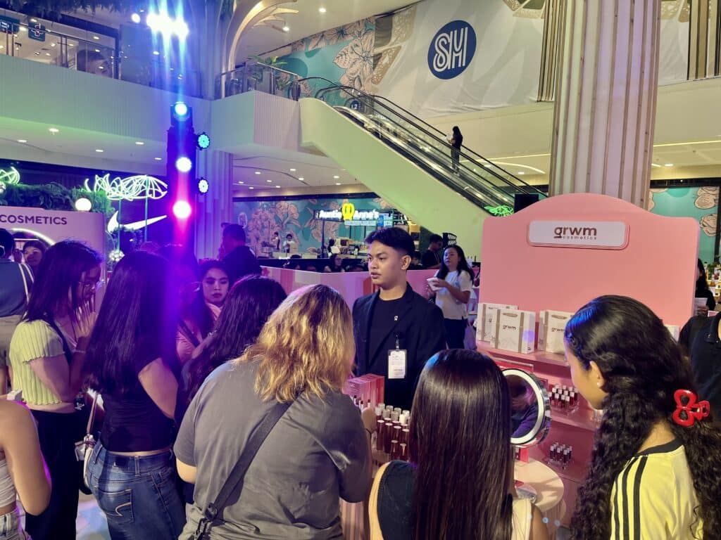 GRWM Cosmetics opens its first kiosk in Cebu at SM City Cebu
