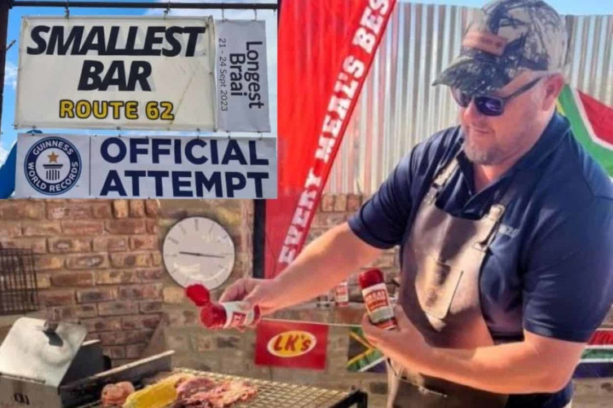 Calitzdorp man aims to braai his way to a Guinness World Record