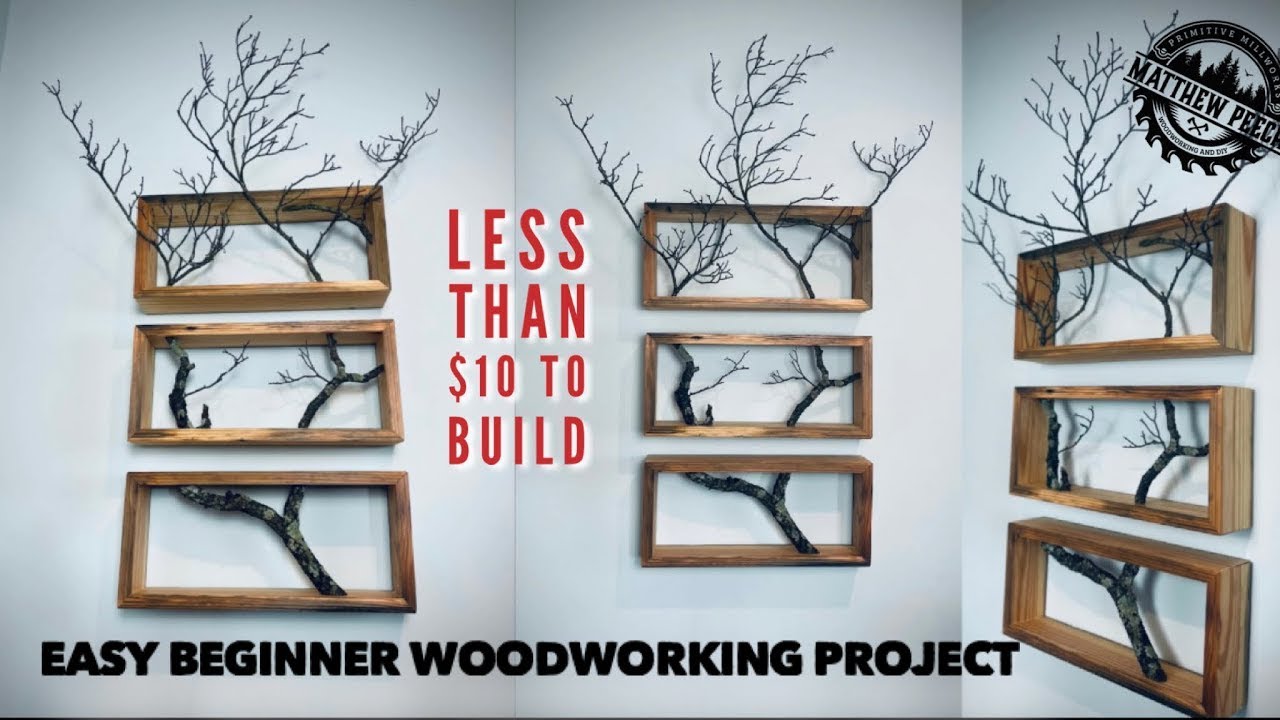 Make money woodworking - easy beginner project