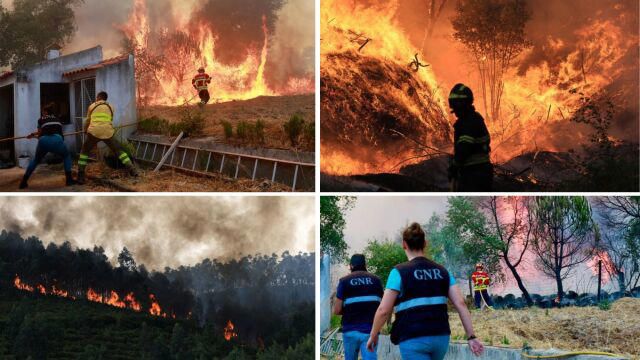 Φωτιές στην Πορτογαλία: Μαίνονται εδώ και μέρες οι δασικές πυρκαγιές ...