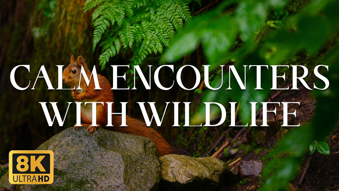 Calm Encounters with Wildlife – Filmed in 4K