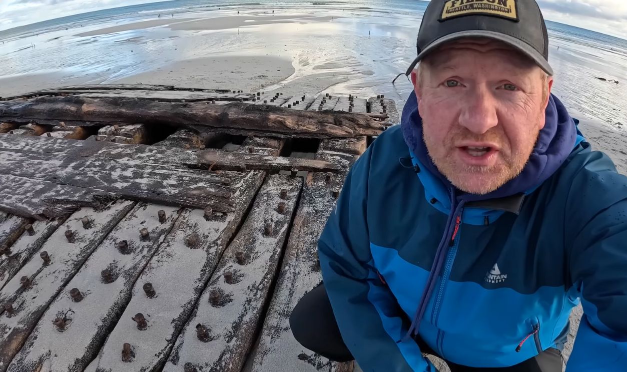 Archaeologists uncovered a 250-year-old shipwreck in Orkney when a ...