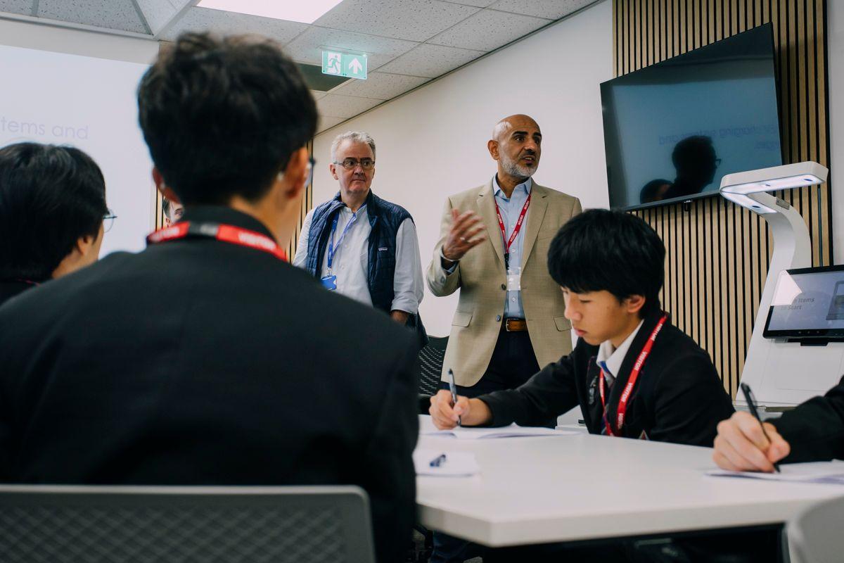 Students plug into sustainability with help from Barron McCann