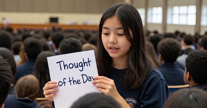 Thought of the day for school assembly: 40+ Inspiring quotes ...