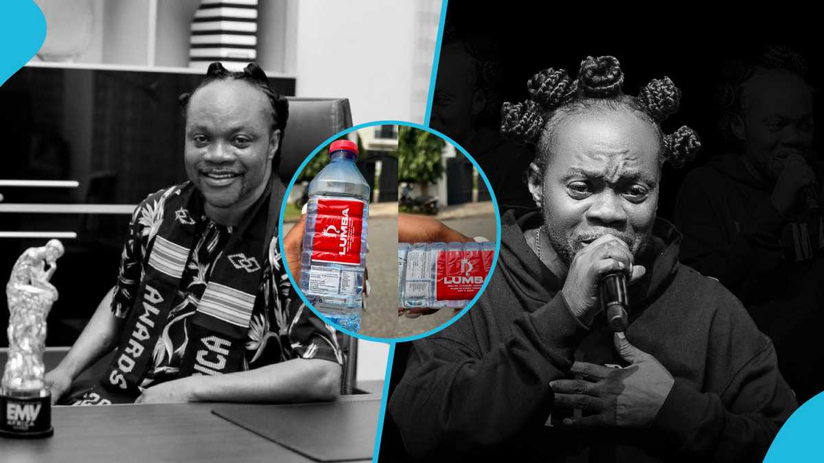 Daddy Lumba's water business trends after his demise, peeps share reviews