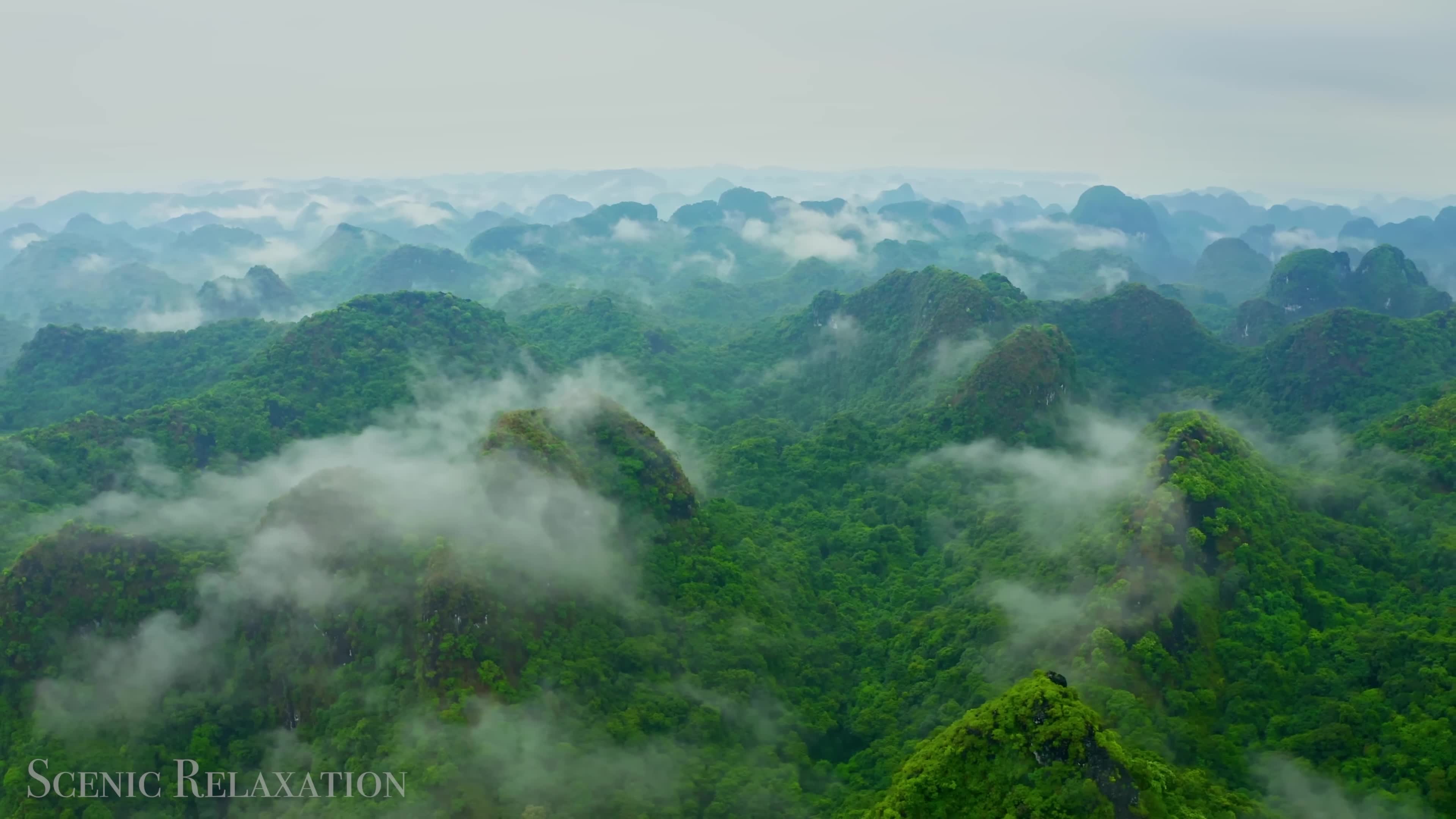 A Quiet Look at Laos Drone Views in 4K