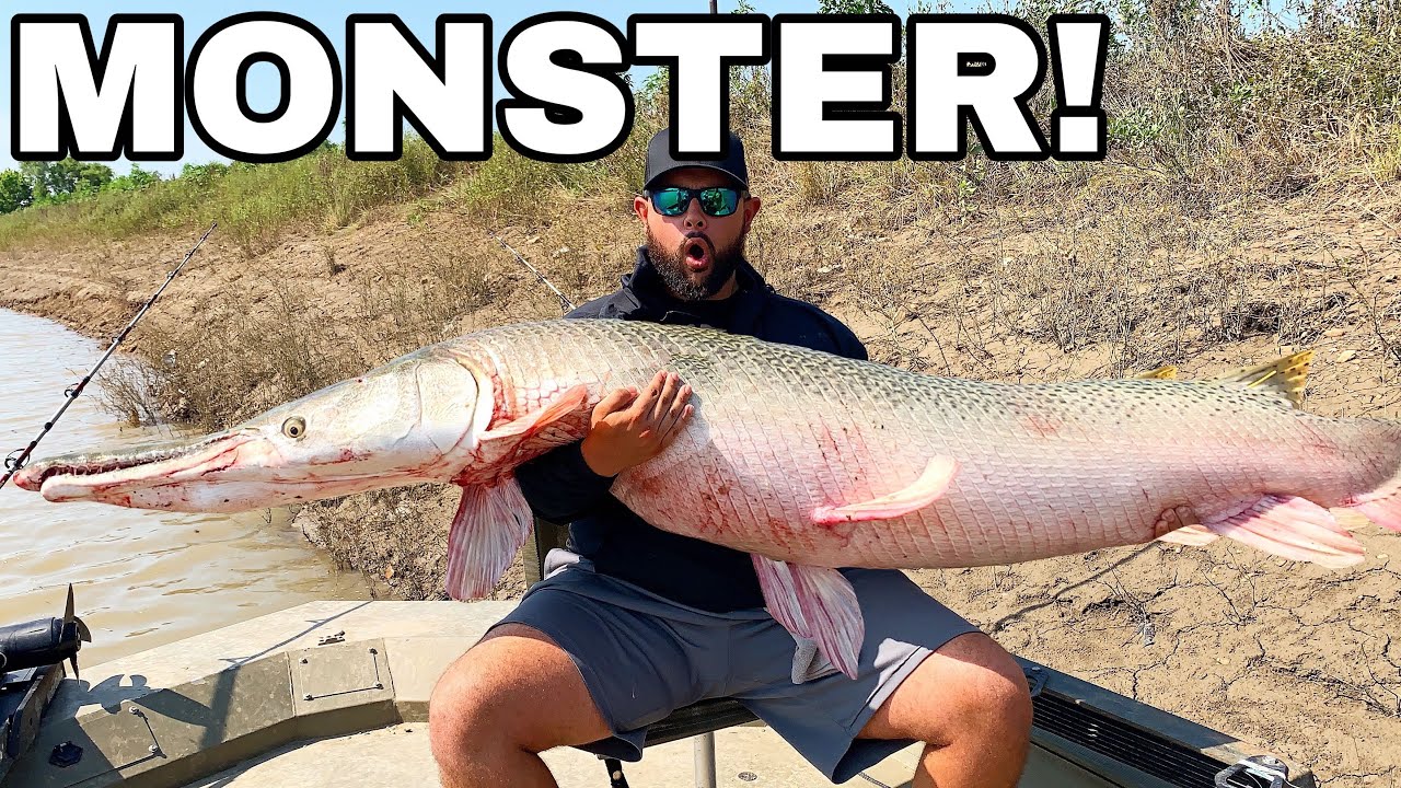 River monster hooked - freshwater beast unleashed