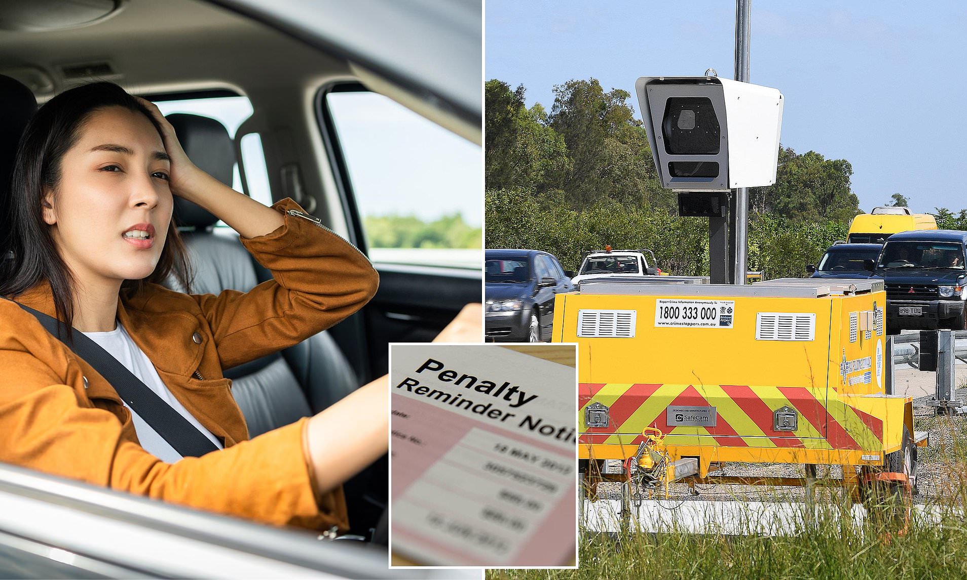 Wild reason new mum was hit with $410 driving fine