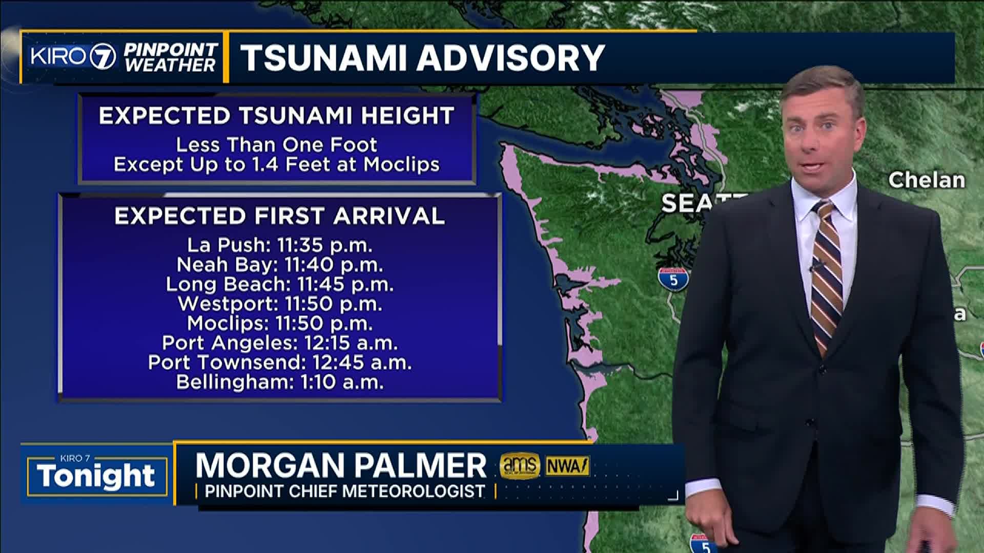 Tsunami advisory for Washington coast after 8.8 quake off Russia, first ...