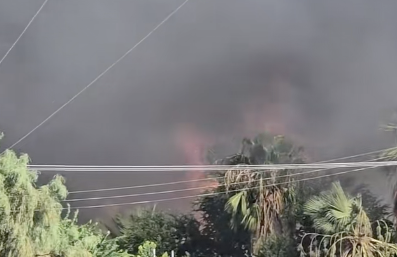 Shady Fire Burns Over 50 Acres in Coachella