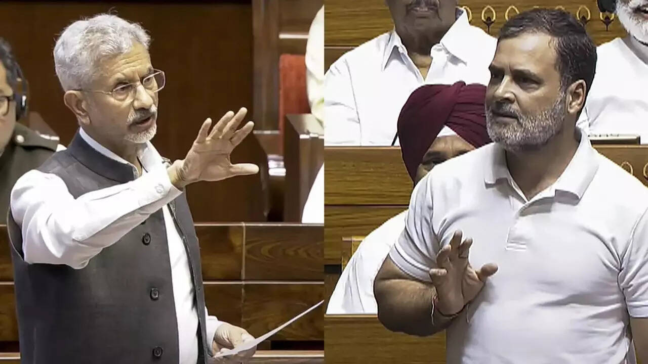 'Were you sleeping in history class?' Jaishankar's 'China guru' dig at Rahul; slams Gandhi family