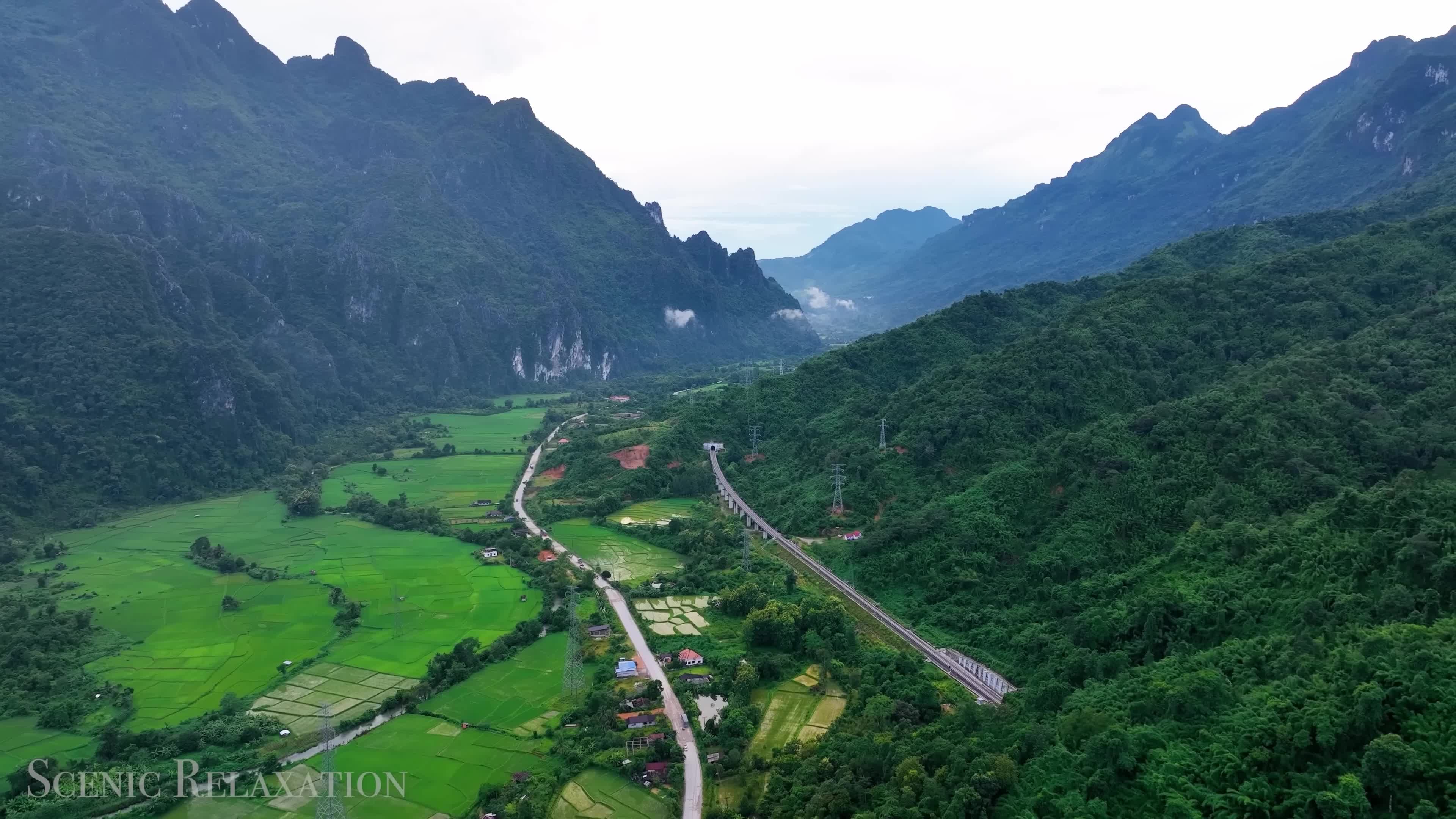 Quand la caméra observe simplement le Laos en 4K
