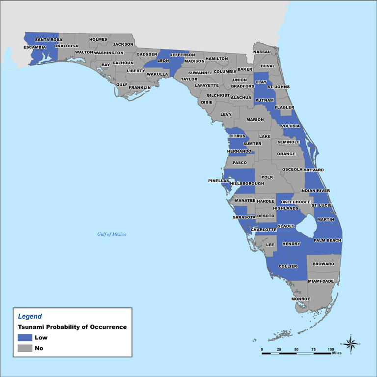 Could tsunami threaten Florida? See what history tells us