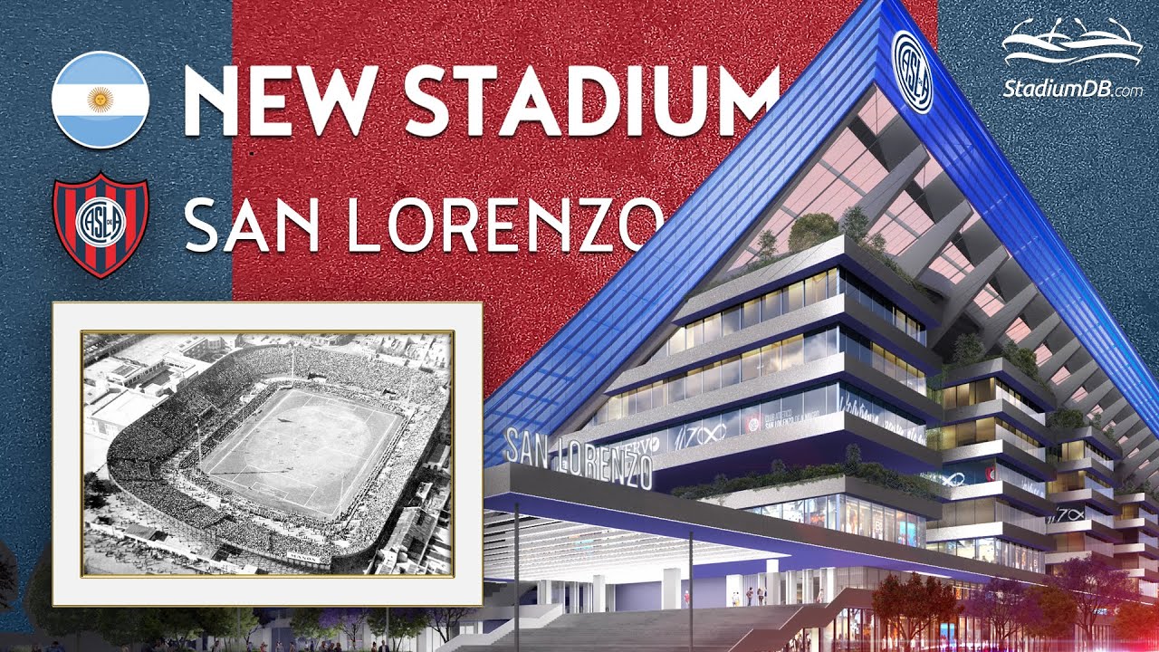 Inside the new San Lorenzo Stadium
