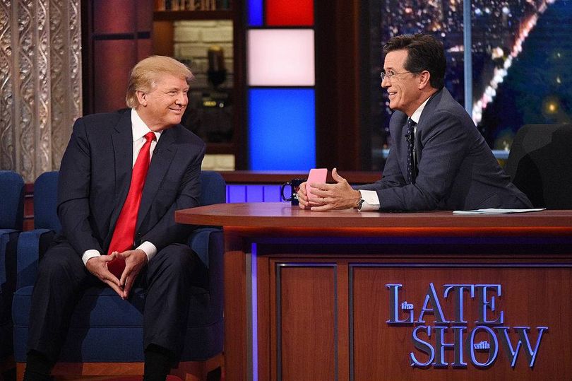 Trump 'shifts blame' on Stephen Colbert's show cancellation with 6-word ...