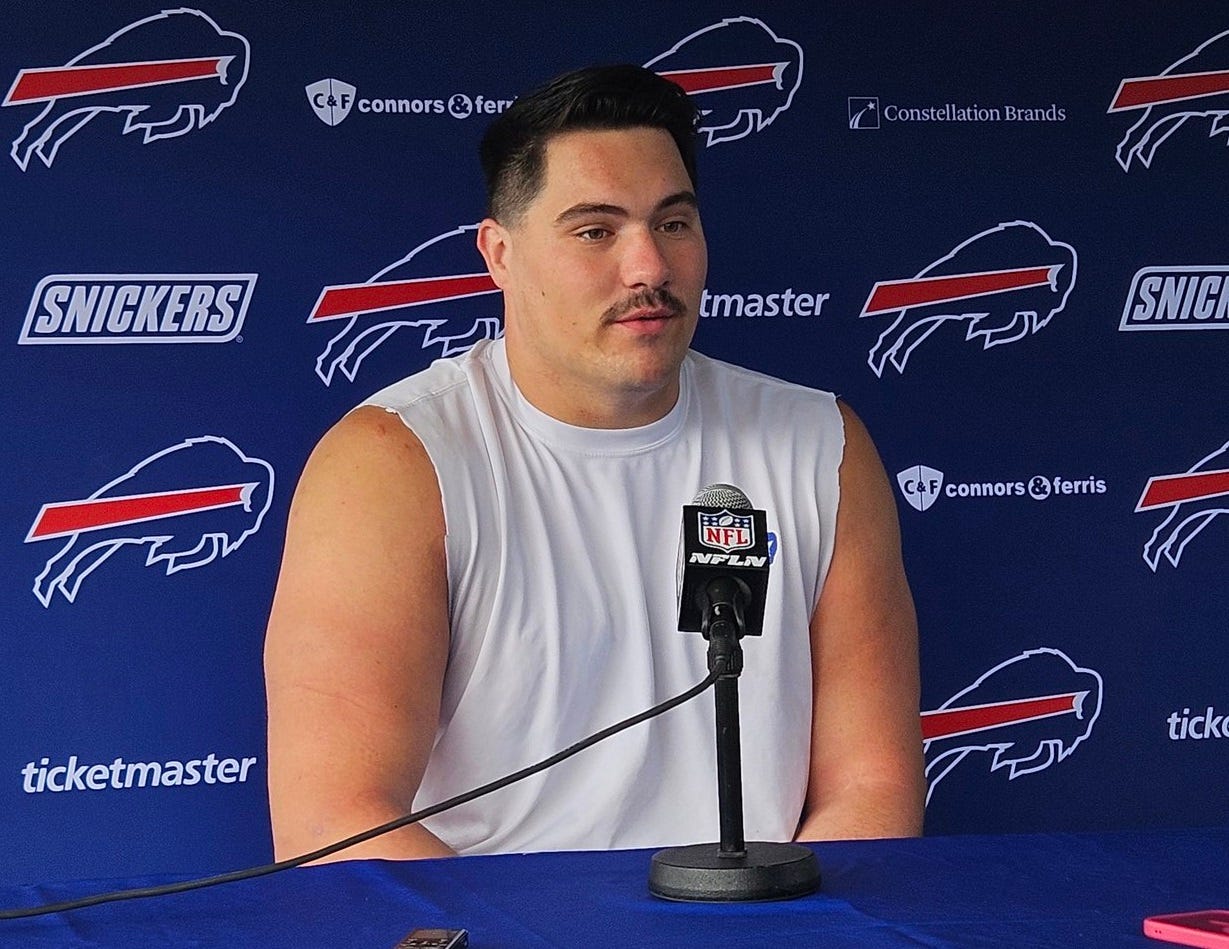 McGovern feels Bills' offensive line is cohesive unit