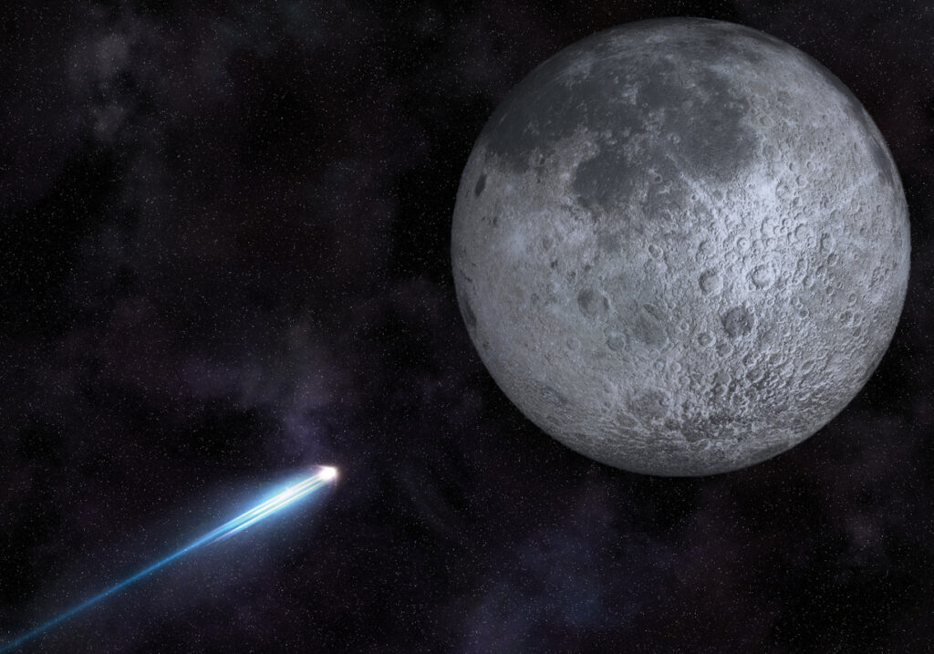 What Would Happen To Earth If A Large Asteroid Hit The Moon?