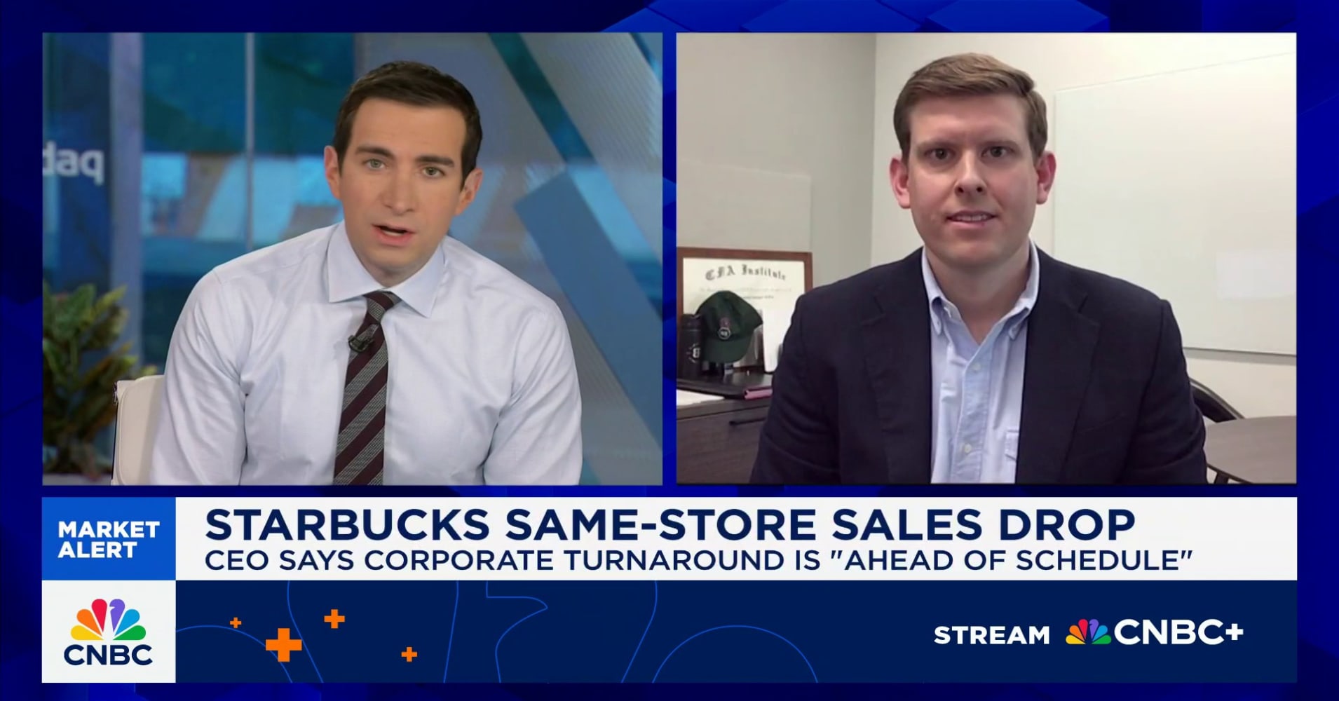 Starbucks CEO is accelerating the rollout of its new operating model ...