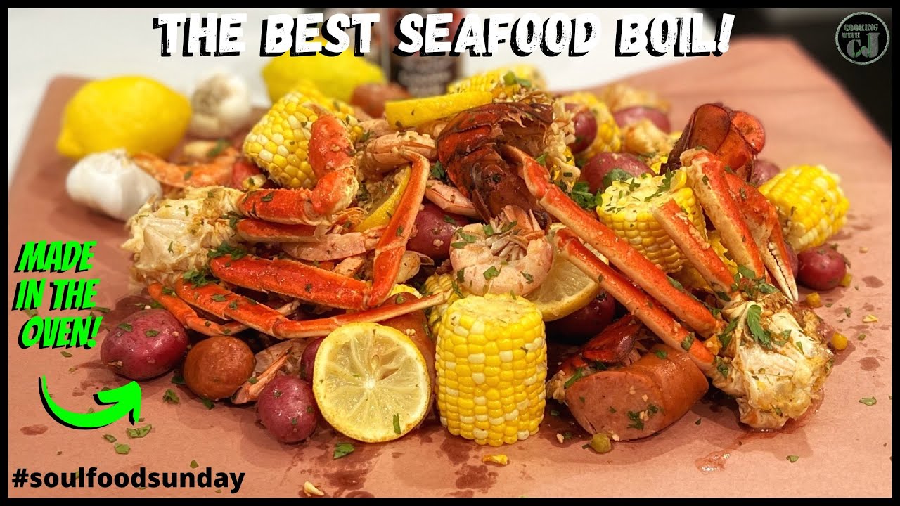 Seafood Boil Made in Your Oven!