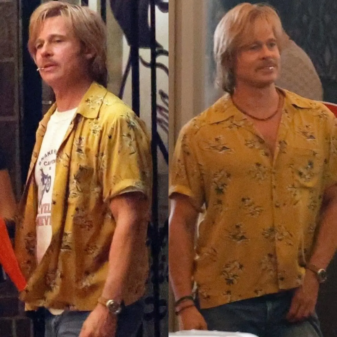 Brad Pitt Reprises Cliff Booth in First Behind-the-Scenes Look at ‘Once ...