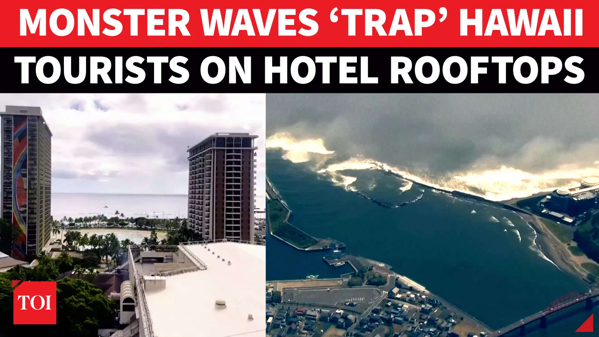 Tsunami In Hawaii: Tourists Stranded, Chilling Video Shows Inundated ...