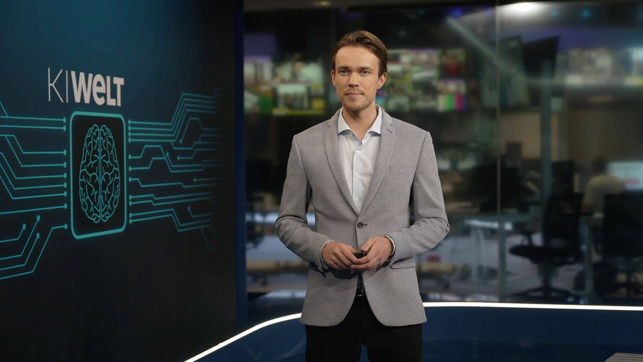 Welt TV startet erste Nachrichtensendung mit KI-Moderator