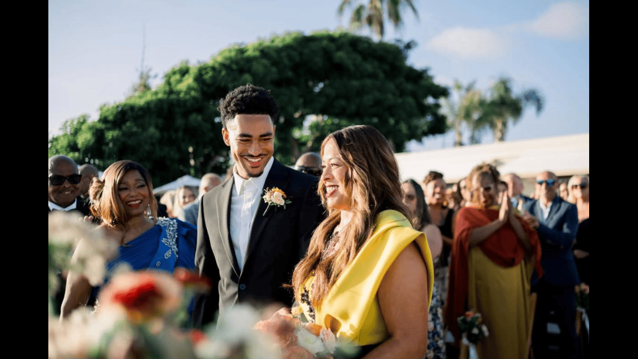 Bryce Young Walks Mom Down Aisle During Parents’ 30th Anniversary Renewal
