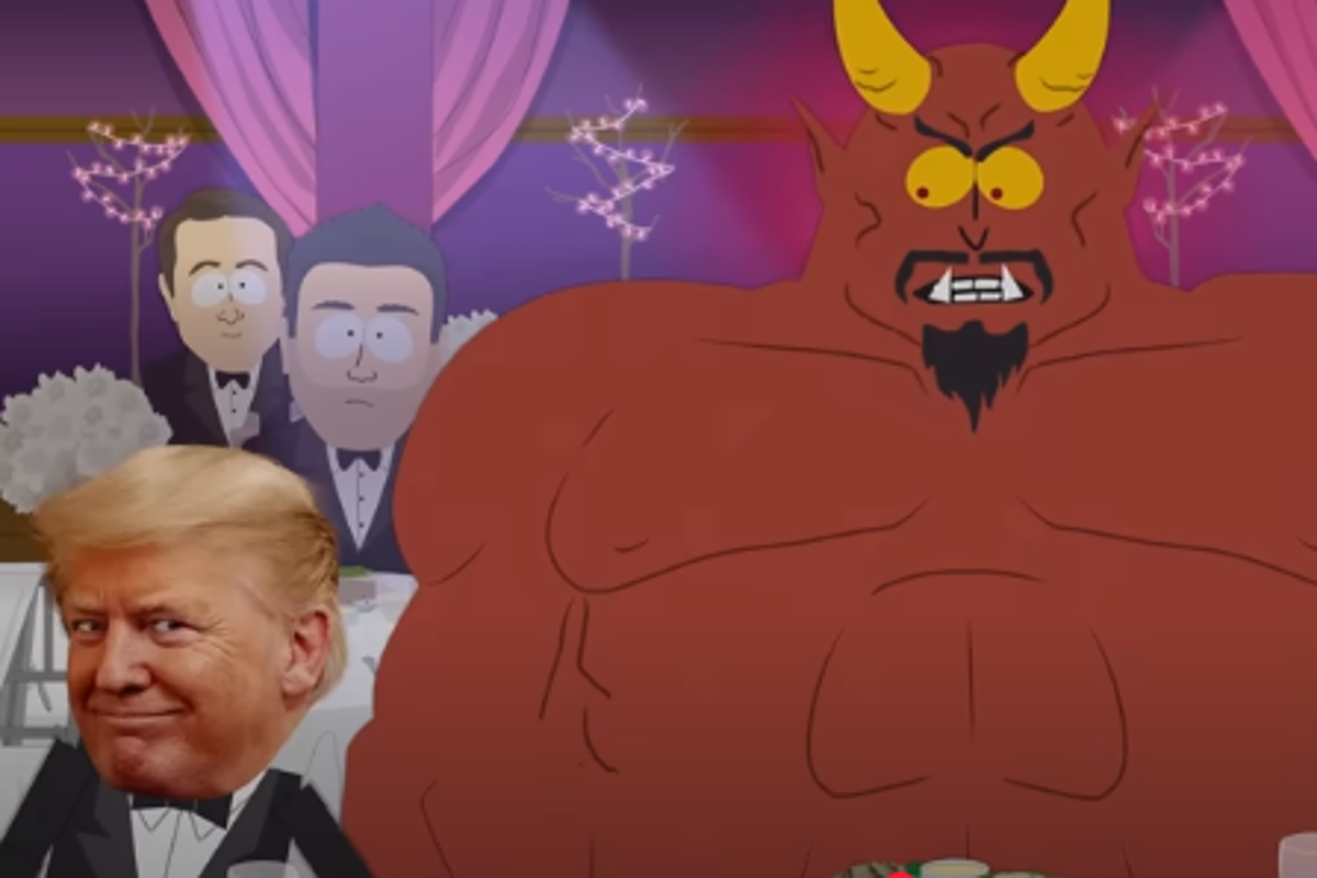 Trump gropes Satan’s leg in new South Park trailer after creators issue ...