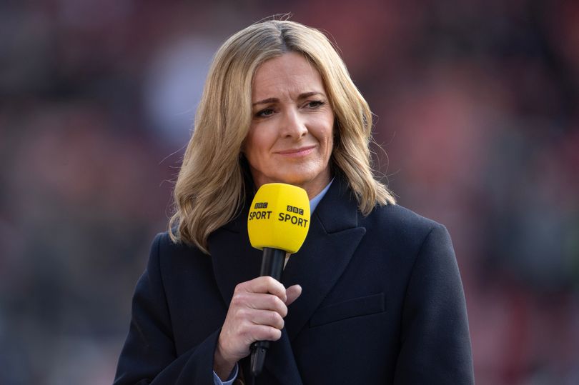 Gabby Logan told 'that's a massive lie' by son Reuben in career confession