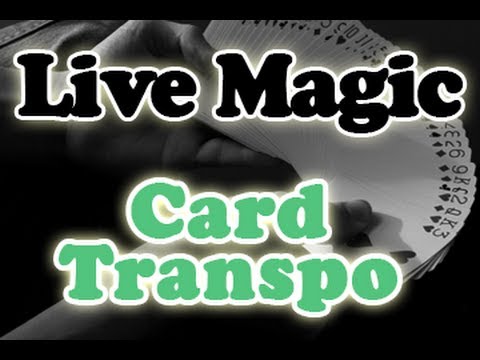 Card Transpo | Live Magic | Magic of Rahat