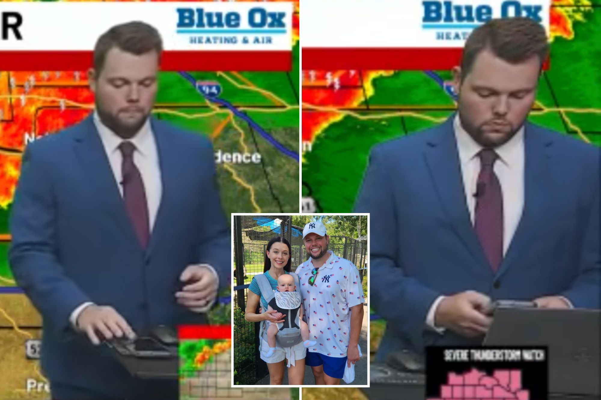 Minnesota meteorologist Nick Jansen blasted for texting wife during ...