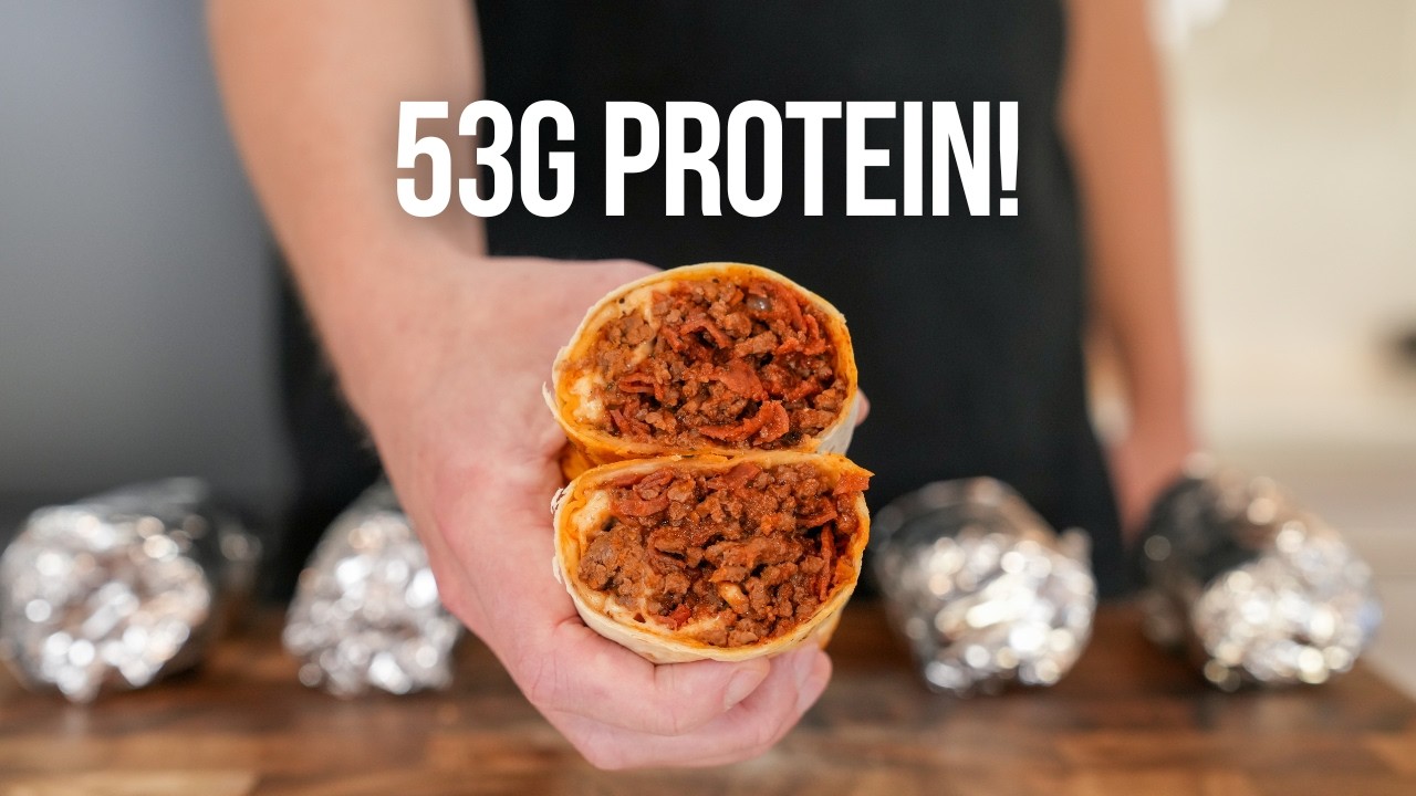 53g Protein Pizza Rolls for Muscle & Meal Prep