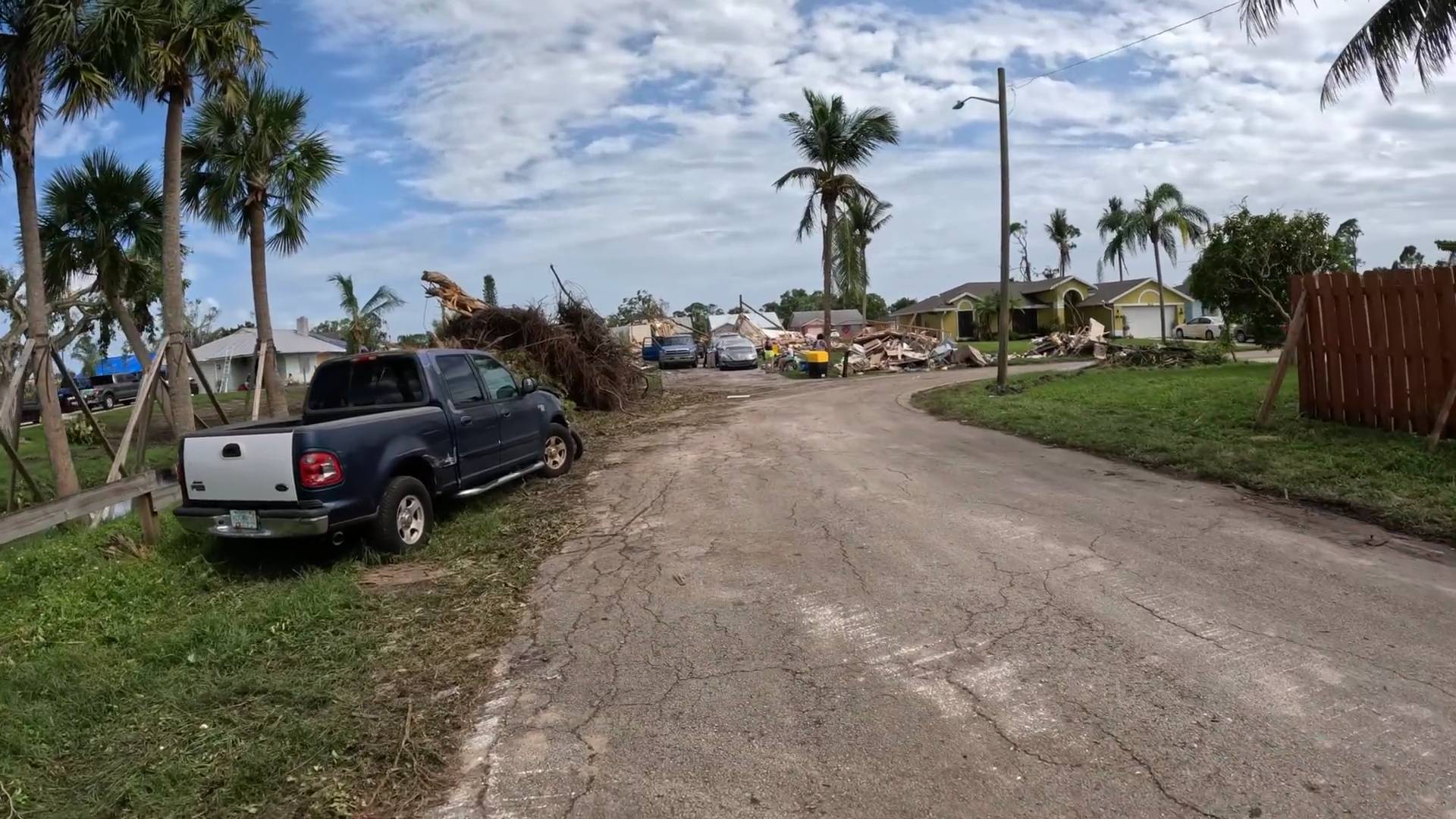 Tornado destruction hits Florida without warning