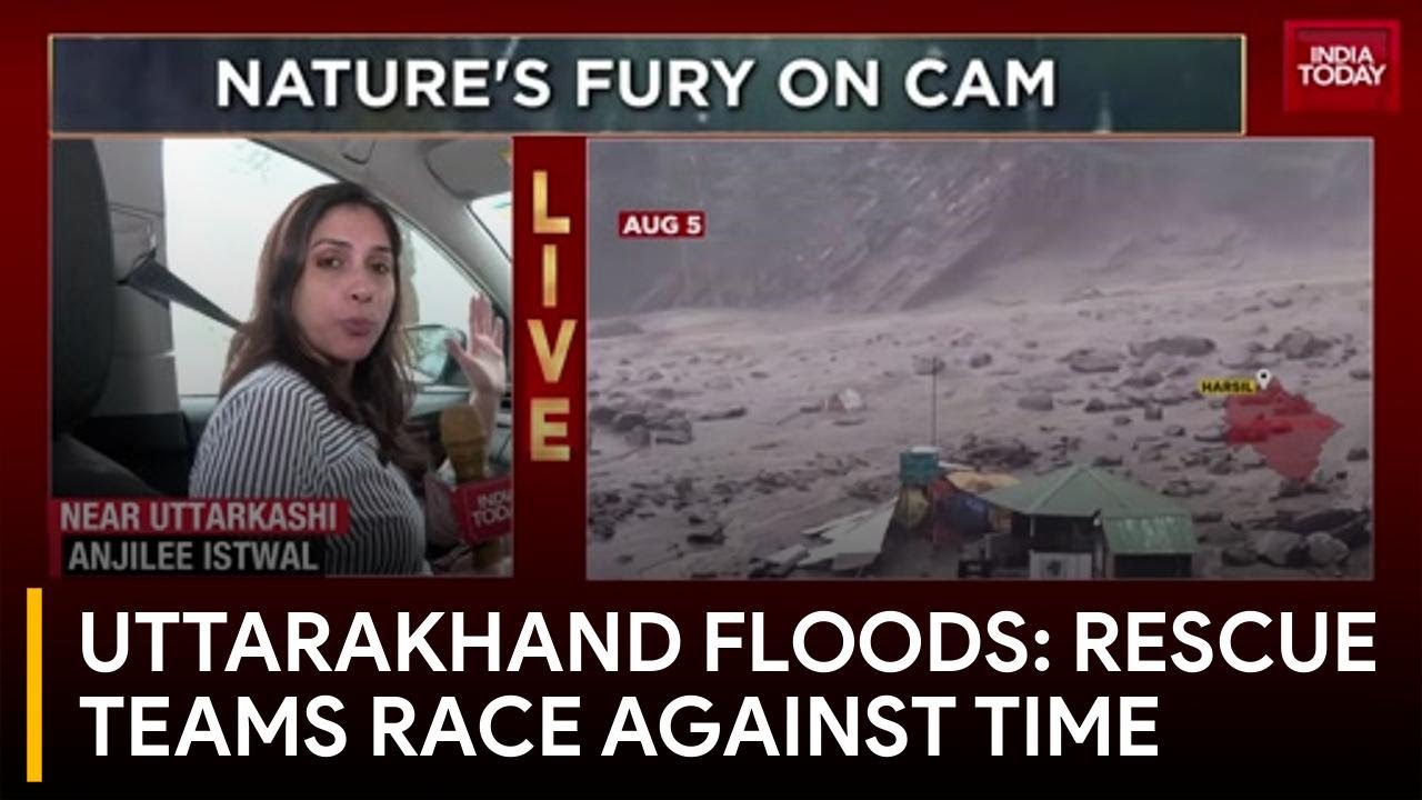 Uttarkashi cloudburst: Rescue teams battle heavy rains, road blocks and fog