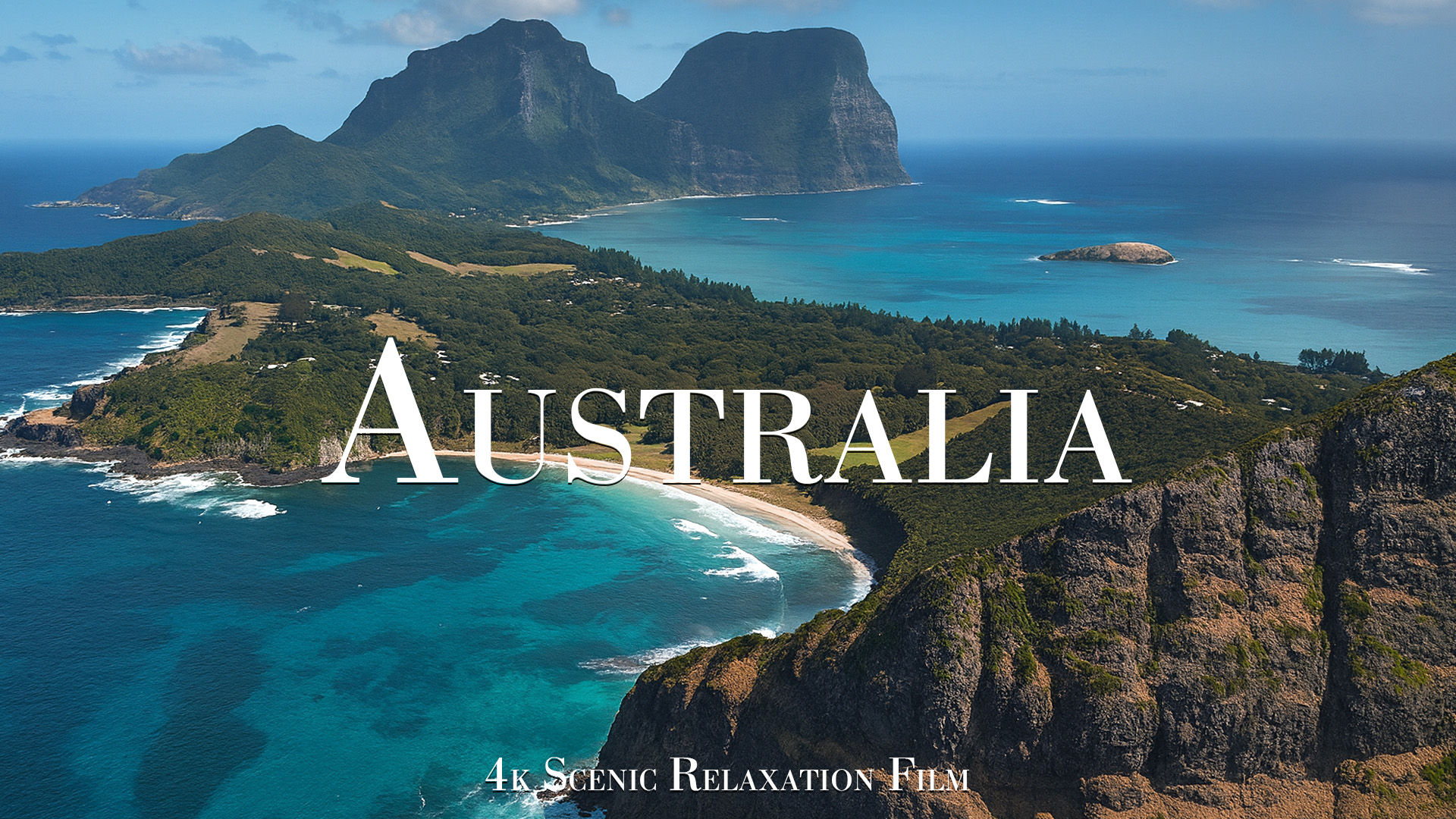 Un viaje por los paisajes de Australia – Imágenes de dron en 4K