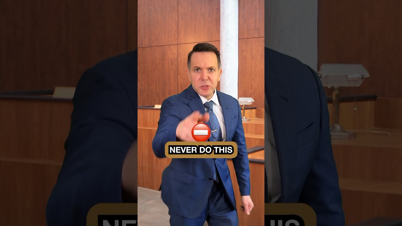 Never Say This To Your Lawyer
