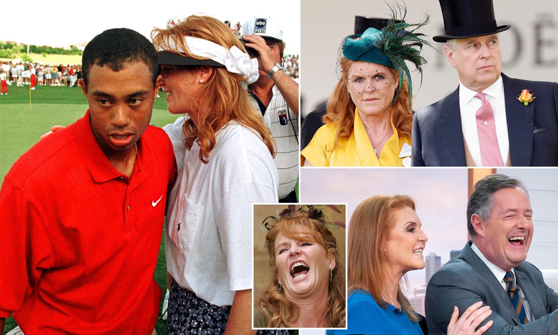 Sarah Ferguson flew 1,500 MILES in bid to date 'gorgeous' Tiger Woods ...