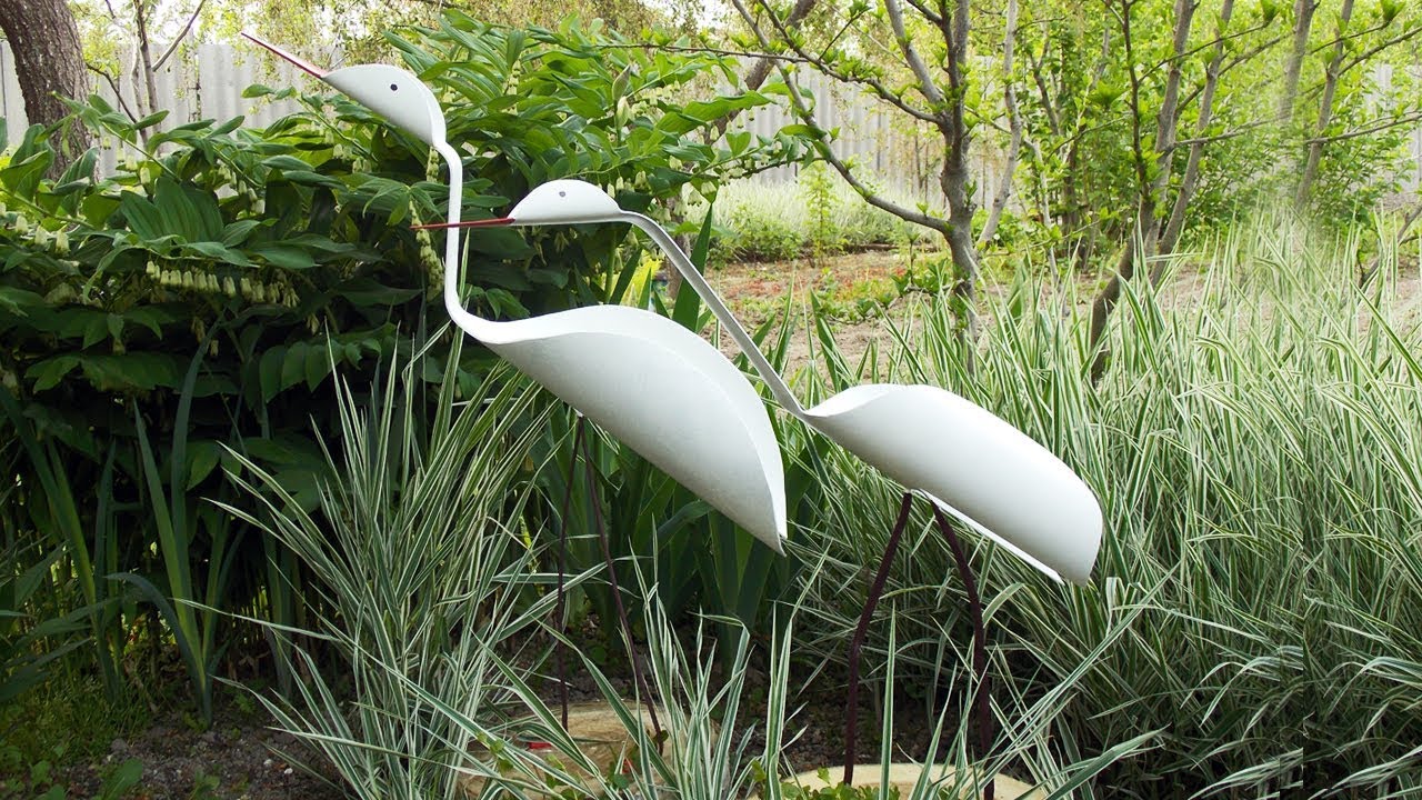 DIY Birds Made from PVC Pipe