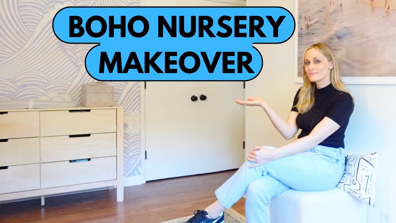 Design a beachy boho nursery with renter-safe decorating ideas