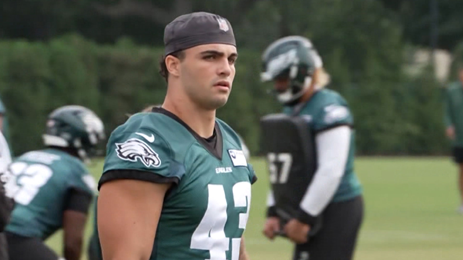 Ben VanSumeren updates his progress to full-time fullback