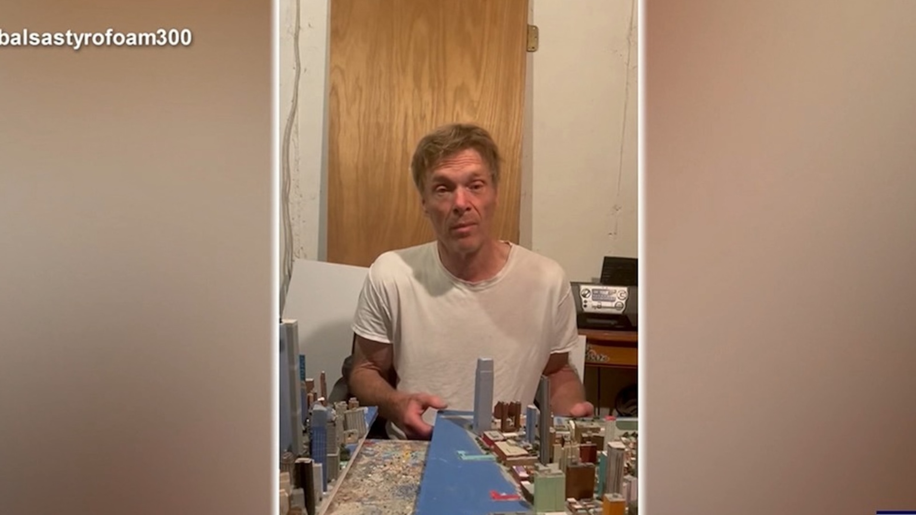 Man spends decades carving model of New York City