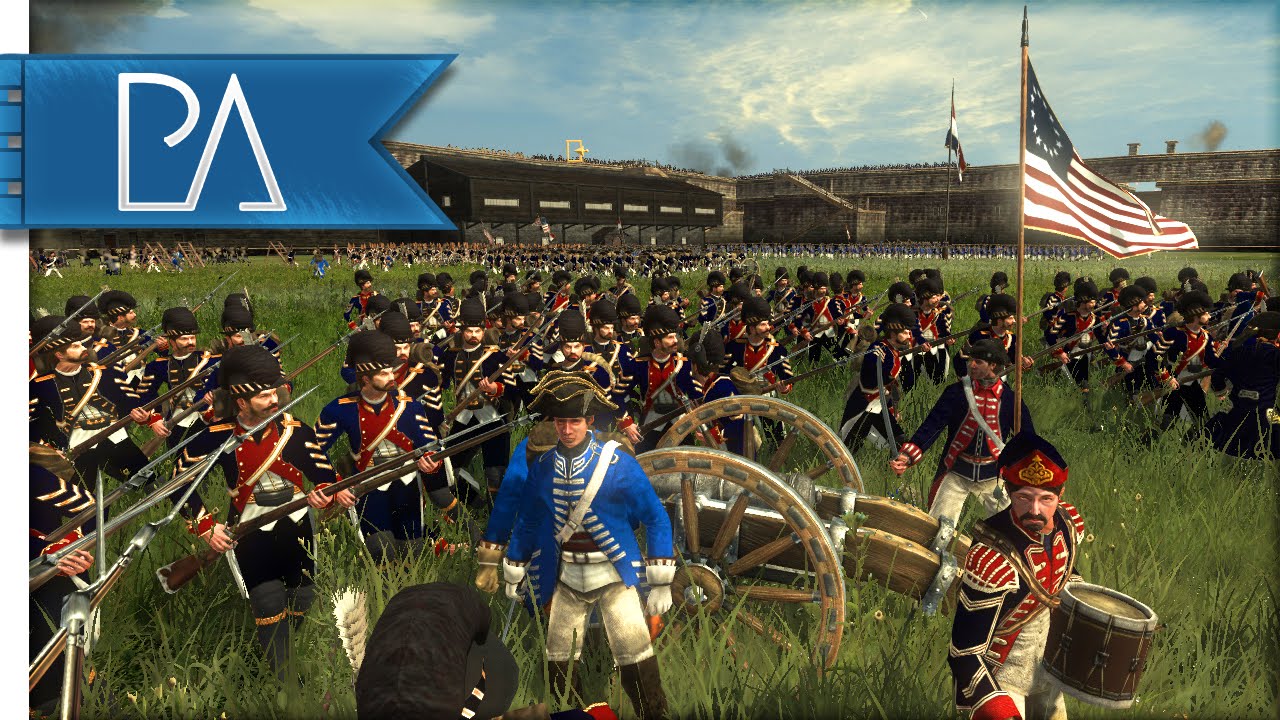 US fort assault - Empire Total War gameplay