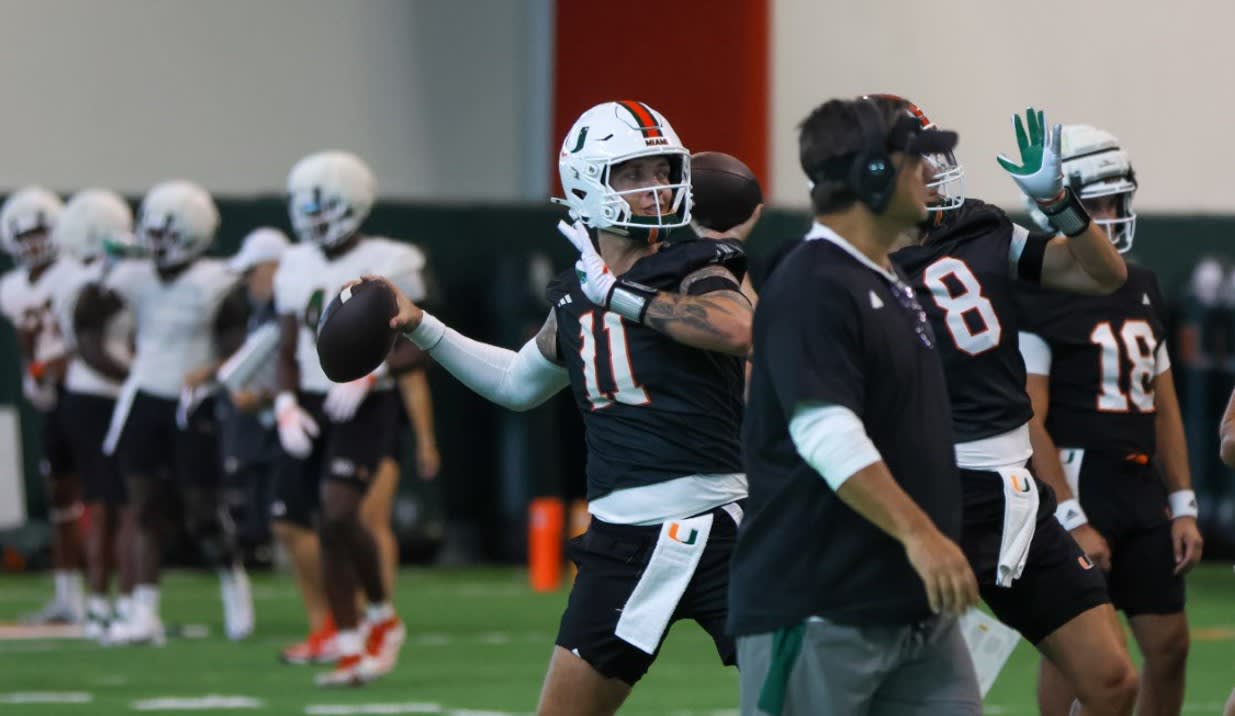 Stay Tuned As Miami Hurricanes Return To The Practice Field This Morning