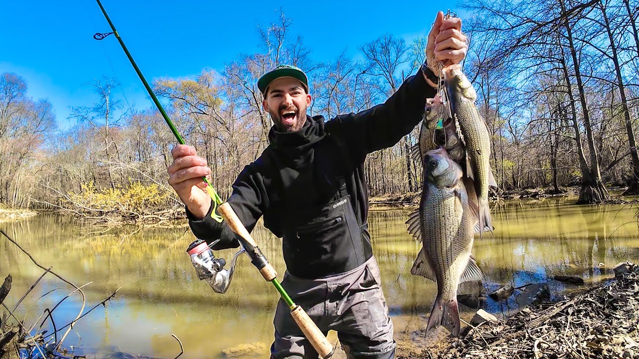 Catch and cook poor man’s lobster from Hidden Creek white bass