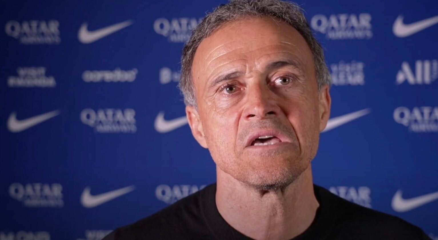 VIDEO. Luis Enrique tape sur un pneu, les joueurs du PSG n’ont qu’à ...