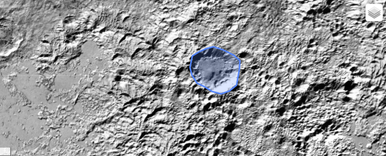 An icy supervolcano eruption on Pluto may have left a massive crater on ...