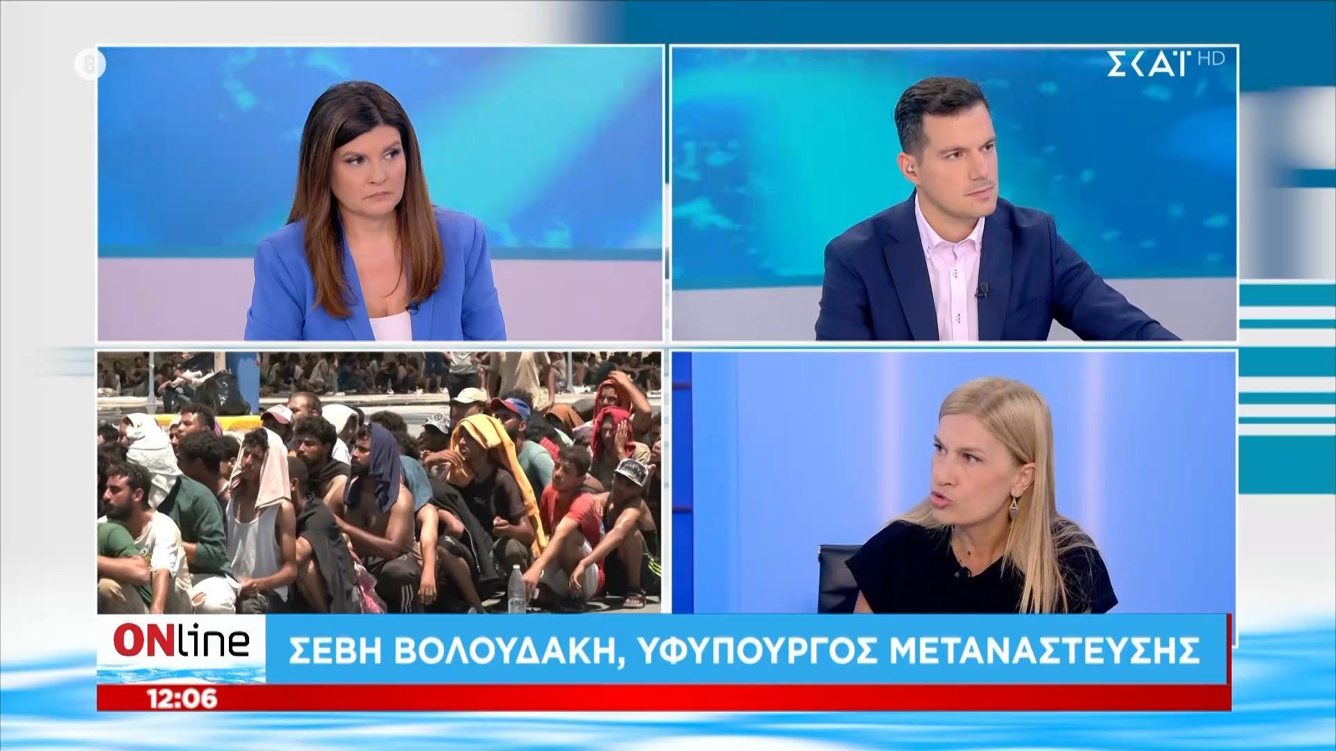 Σ. Βολουδάκη: Μήνυμα προς τους διακινητές η τροπολογία για τους μετανάστες