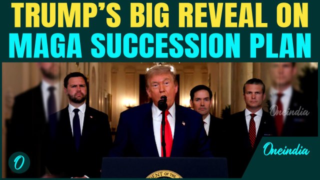 Breaking: Trump Breaks Silence On MAGA Succession | Names MAGA Heir For ...